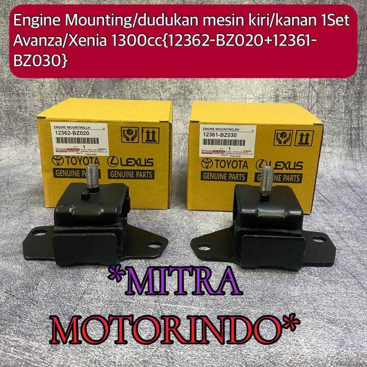 Engine Mounting/Dudukan Mesin Kiri/Kanan 1 Set Avanza/Xenia 1300cc ...