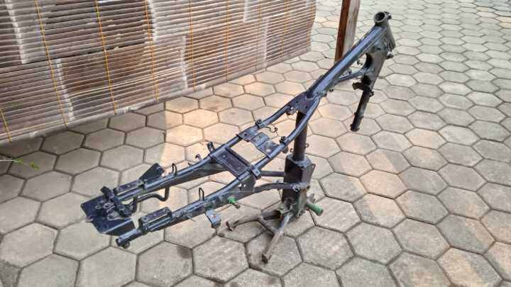 RANGKA HONDA TIGER REVO RANGKA TIREV ORIGINAL UTUH STANDAR WARNA HITAM ...