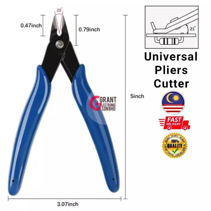 Universal Pliers Cutter Electrical Wire Cable Cutter Cutting Side Snips ...