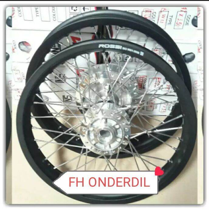 velg tiger revo variasi ukuran 140/160 ring 17 hitam | Lazada Indonesia