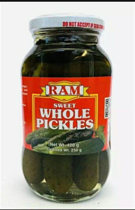 Ram Sweet Whole Pickles 420grams | Lazada PH
