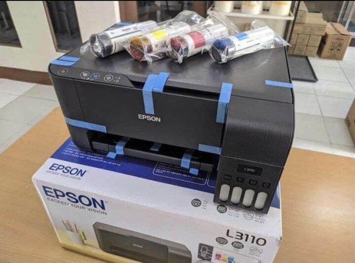 EPSON Printer Eco Tank L3110 Multifunction Wireless 3 In 1 | Lazada PH