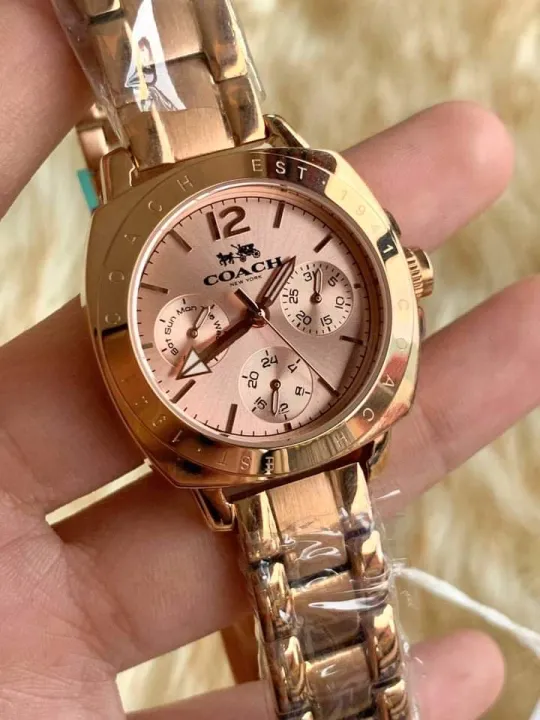 ORIGINAL 💯 COACH WATCH, PAWNABLE IN SELECTED PAWNSHOP ⌚ ♥️NON TARNISH ♥ ...