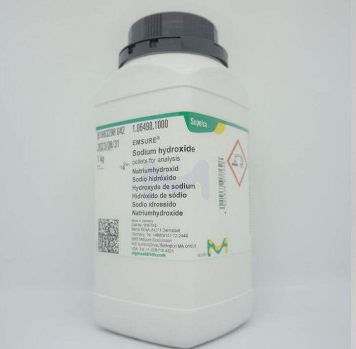 Natrium Hidroksida (NaOH) MERCK Pro Analisis ASLI | Lazada Indonesia