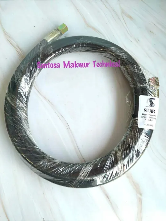 Selang Pompa Drum Pispot Gemuk Angin Lubricator Hose Air Grease Pump ...