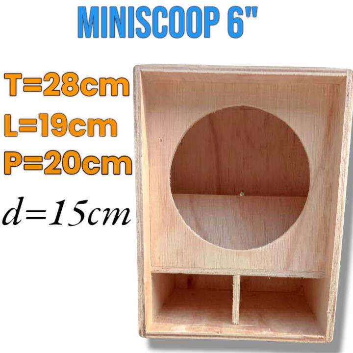 Box speaker miniscoop 6 in 5 in 4 in | Lazada Indonesia