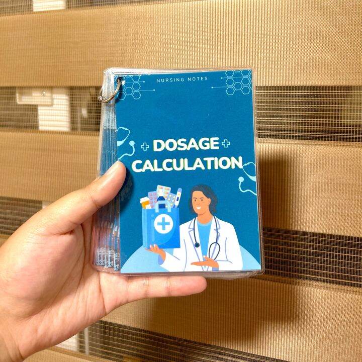 DOSAGE CALCULATION FOR NURSING by NURSING NOTES | Lazada PH