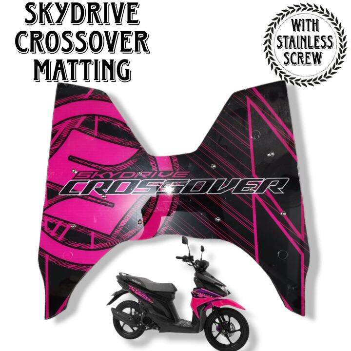 Skydrive Crossover Fiber Matting GridLines Design w/ stainless screw ...