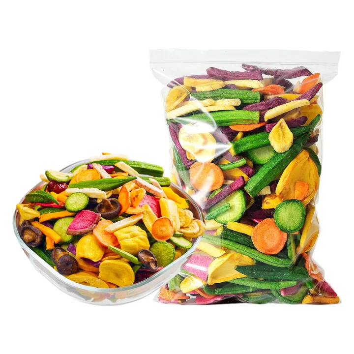 Mixed Dried Vegetables Snacks Fuits Snack Mix 12type 250g 蔬菜果干Keropok ...