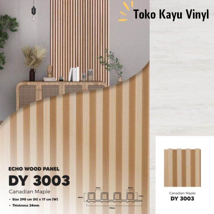 Wallpanel 3D Partisi Hiasan Dinding Echo Wood Panel | Lazada Indonesia
