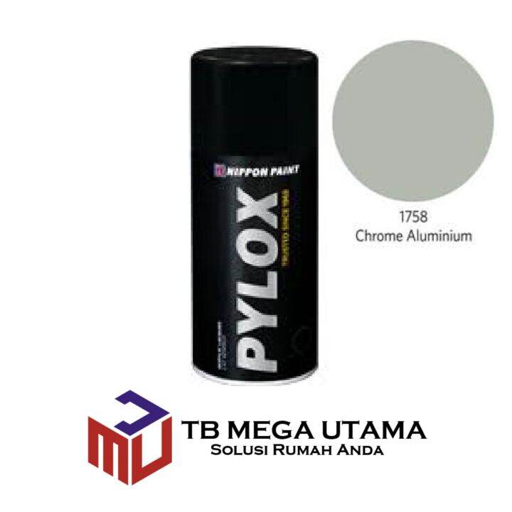 Pylox 1758 Chrome Alumunium 300 cc | Cat Semprot Spray | Lazada Indonesia