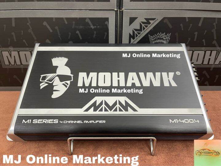 Mohawk Car Audio M1 Series 4 Channel Amplifier*100%Original*Perodua ...