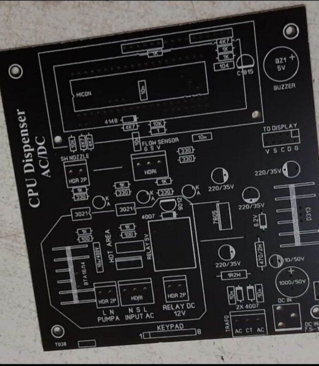 pcb cpu pertamini acdc fr1 | Lazada Indonesia