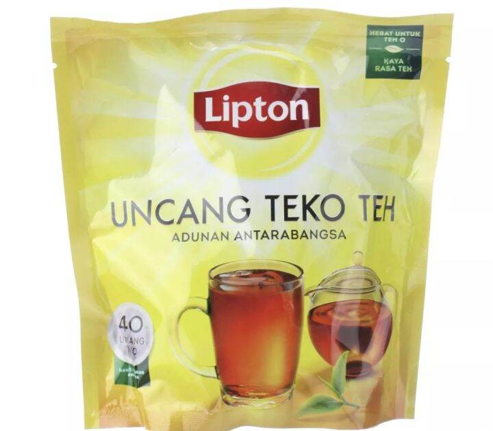 TEH LIPTON UNCANG TEKO TEH 20/40/80 TEA BAGS | Lazada