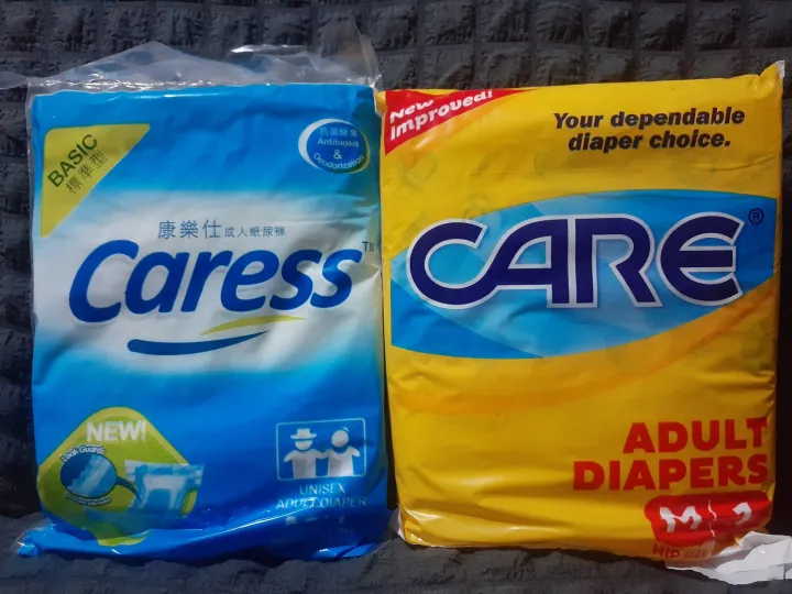 Basic Caress Care Adult Diaper Single Pack Medium Lazada Ph