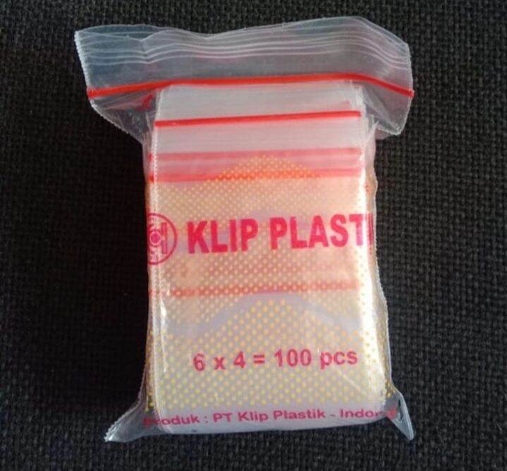 1000+ Plastik klip Ziplock Zipper ukuran 6x4 kuat dan tebel | Lazada ...