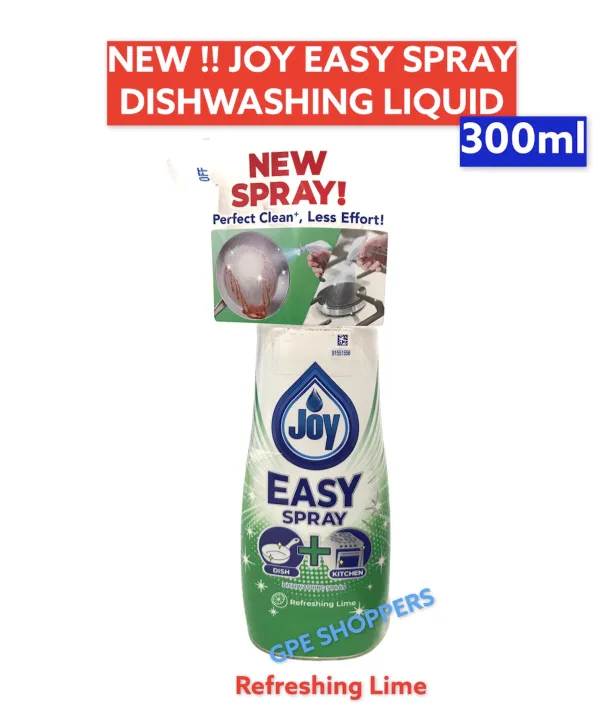 NEW! ORIGINAL JOY EASY SPRAY DISHWASHING LIQUID SPRAY 300 ml | Lazada PH