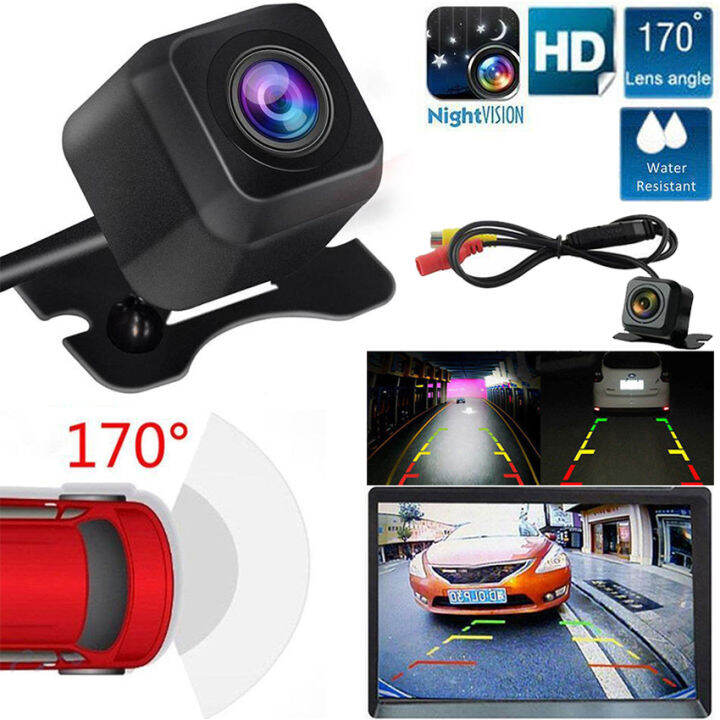 Car Rear HD View Camera Universal HD Night Vision Backup Parking ...