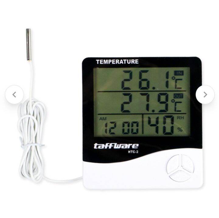 Taffware alat cek temperatur digital humidity kelembaban dengan alarm ...