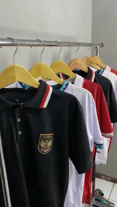 Baju Jersey Timnas Indonesia 2023 Terbaru Putih Lengan pendek Bahan ...