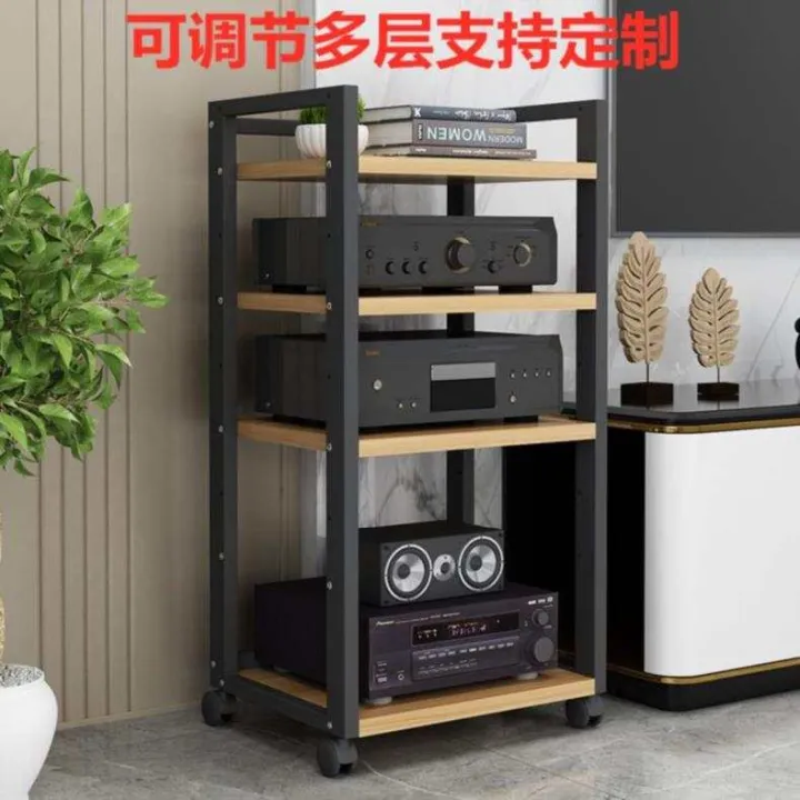 Audio and Video Electrical Amplifier Cabinet Rack Small Studio Desk ...