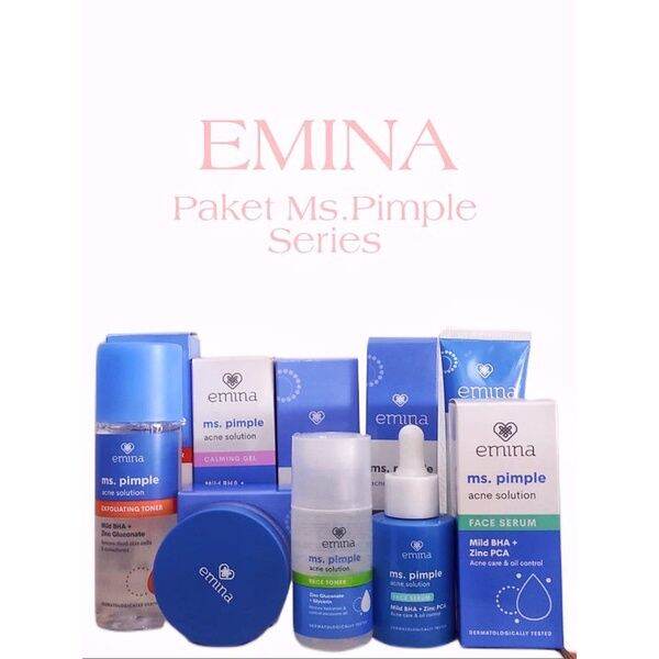 EMINA Paket Acne Ms Pimple Series Lengkap | Lazada Indonesia