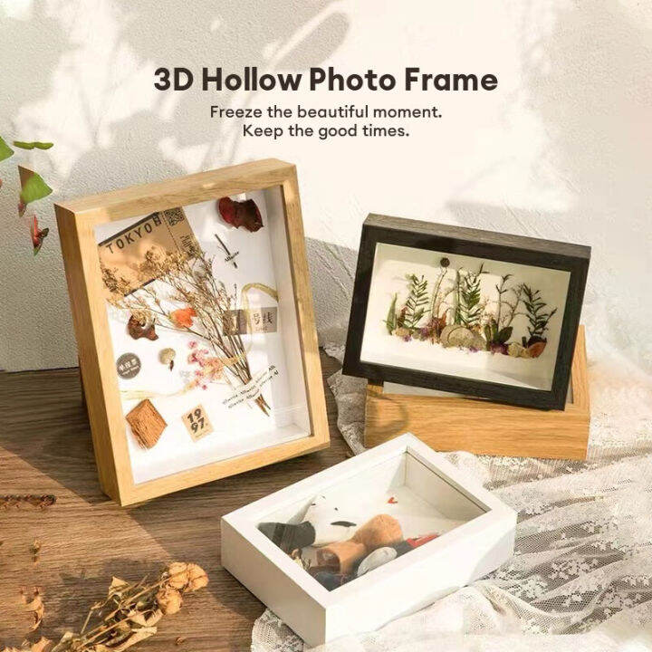 3D Photo Frame High Quality Handmade DIY Hollow Photo Frame Is Suitable ...