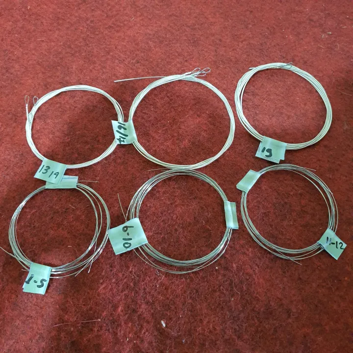 senar kawat kecapi sunda kecapi kawih 1set 20 kawat senar | Lazada ...