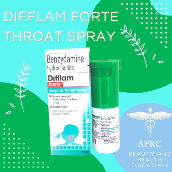 Difflam Forte Throat Spray 15mL | Lazada PH