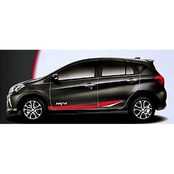 (Ready Stock) New Myvi Side Car Body Vinyl Decal Sticker | Lazada