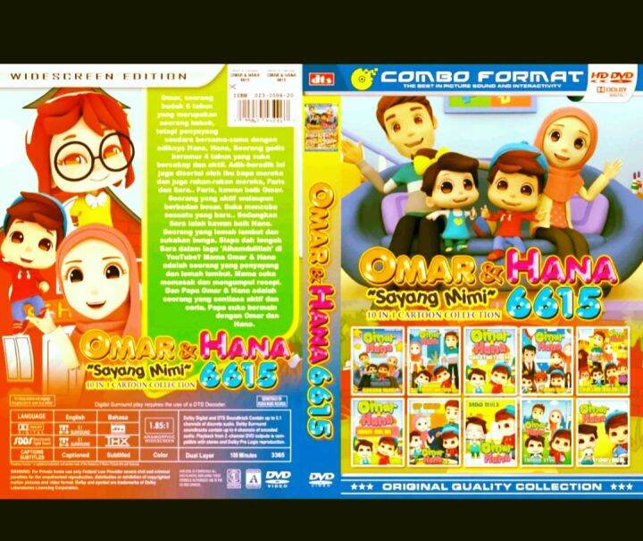 KASET DVD FILM : OMAR & HANA 6615/6616/6617 (ADA 3 JUDUL PILIHAN) | Lazada Indonesia