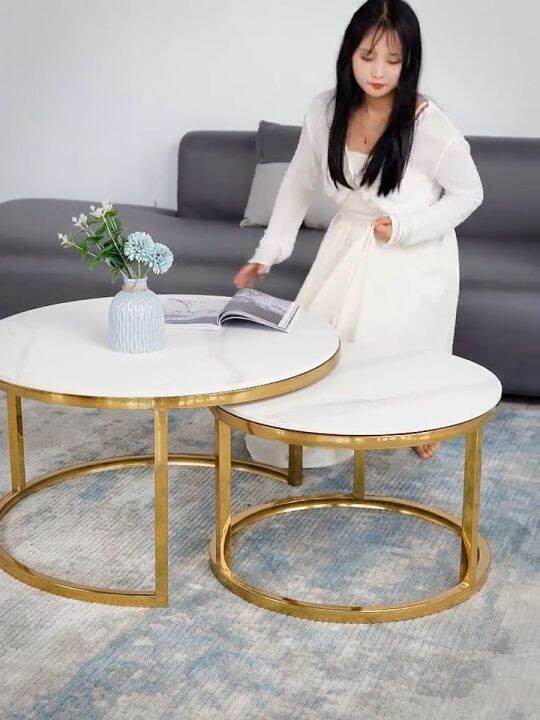 Nordic Style Center Table Coffee Table console table for living room ...