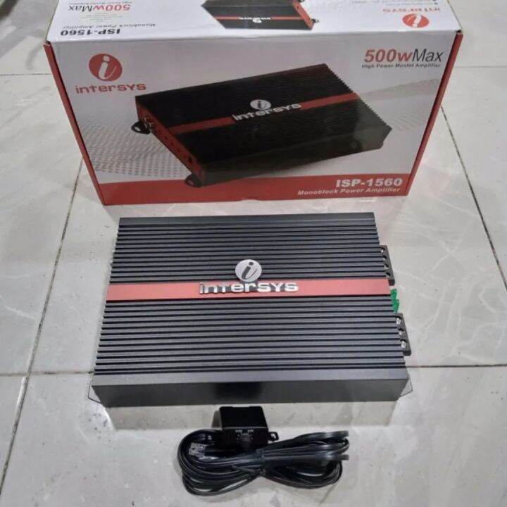 Power Mobil Amplifier Intersys/Monoblock Intersys/Power Intersys ...