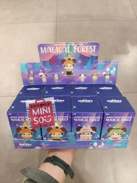 MINISO 🆕 Blind Box Figure MICKEY MOUSE Magical Forest Series (Untuk 1pc ...