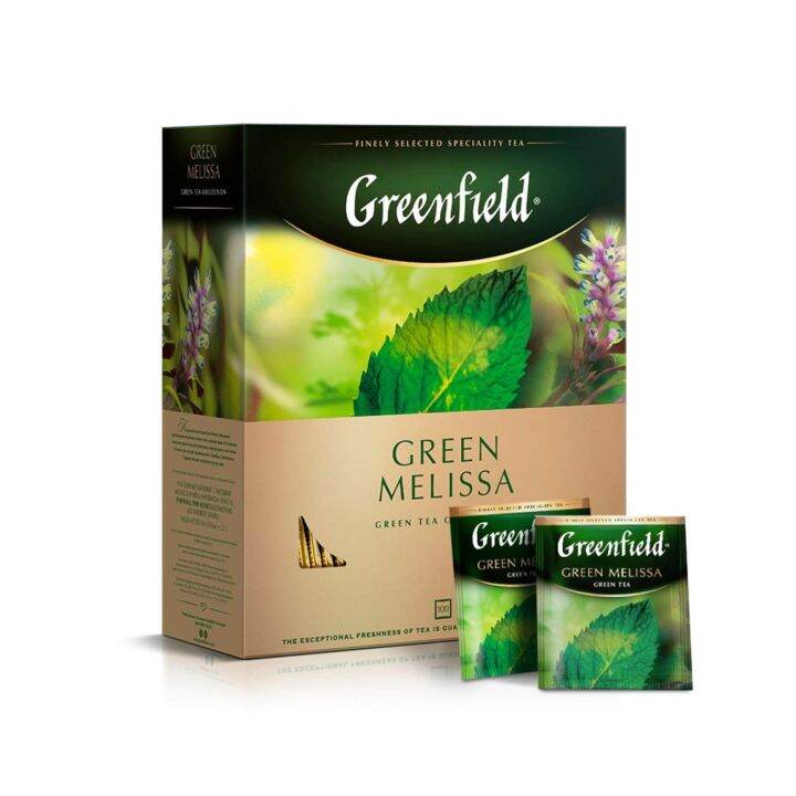 Greenfield Green Melissa 25 teabags | Lazada PH