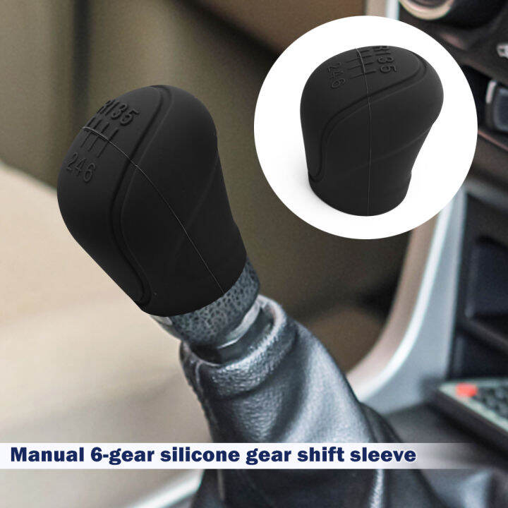 Universal Silicone Gear Shift Knob Cover Gear Shift Non Slip Grip ...