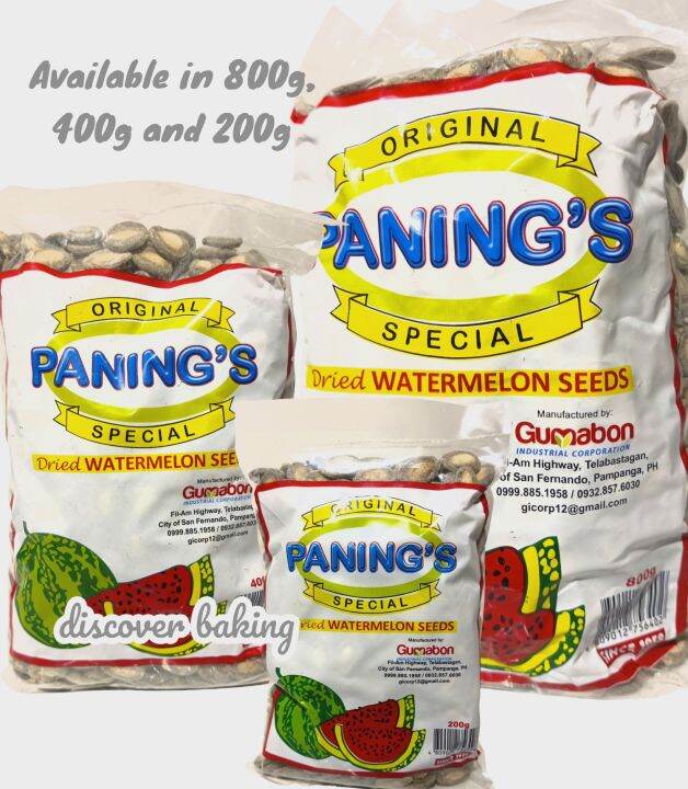 Original Panings Butong Pakwan 800g 400g 200g | Lazada PH