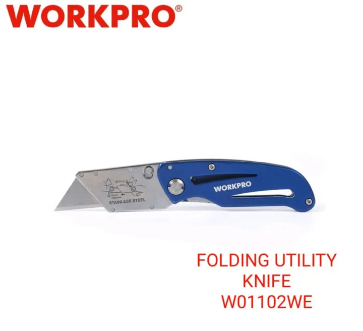WORKPRO USA FOLDING UTILITY KNIFE W011002WE | Lazada PH