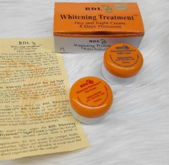 BIG PROMO!!ORIGINAL Cream RDL 8 Days Whitening Treatment / Day and ...