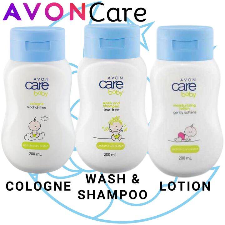 AVON Care Baby Calming Care Package (Cologne, Body Wash & Shampoo, and ...