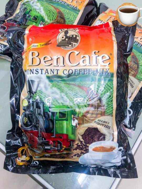 กาแฟรถไฟ กาแฟผงสำเร็จรูป Ben coffee 3in1 บรรจุ 50 ซอง | Lazada.co.th