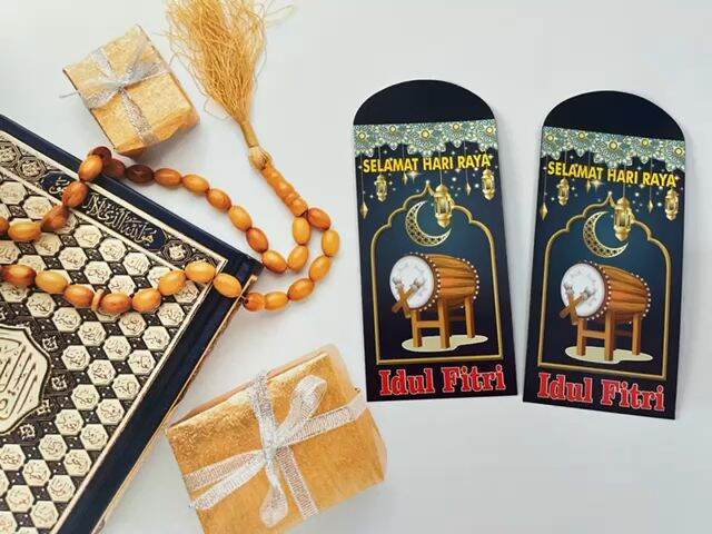AMPLOP LEBARAN/ANGPAO LEBARAN IDUL FITRI ISI (10 LEMBAR) UKURAN 8x15 ...