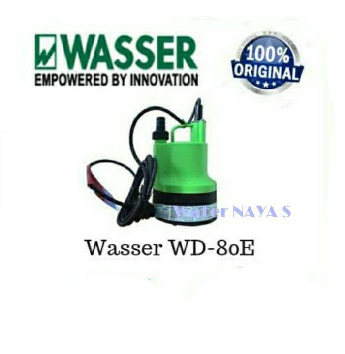 mesin pompa Air Celup Wasser WD 80 E (submersible pump)WD80E | Lazada ...