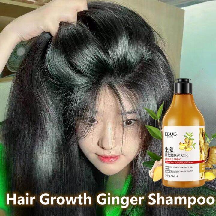 Hair Growth Ginger Shampoo Rambut Gugur Anti Hair Loss Bald Regrowth
