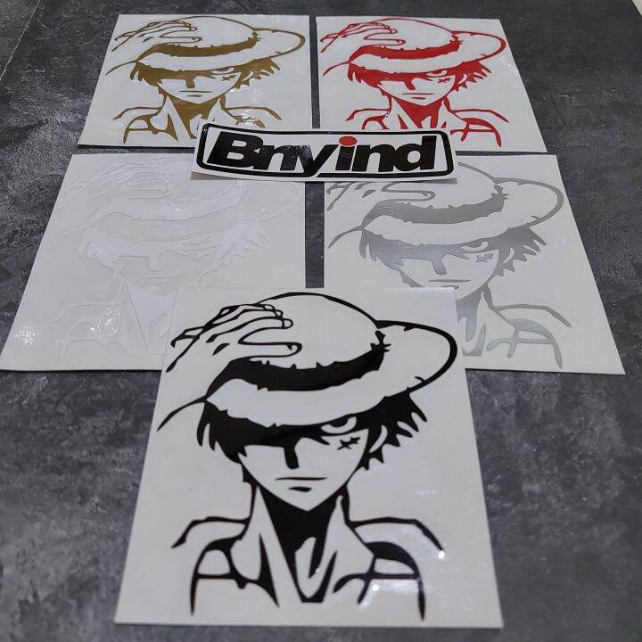 STICKER ONE PIECE TOPI CUTTING | Lazada Indonesia
