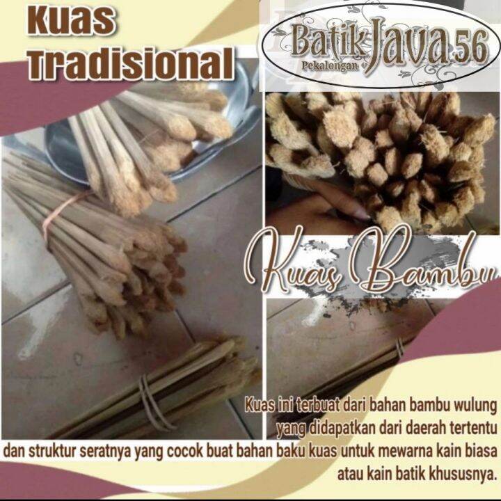 KUAS BAMBU TRADISIONAL KUAS BATIK | Lazada Indonesia