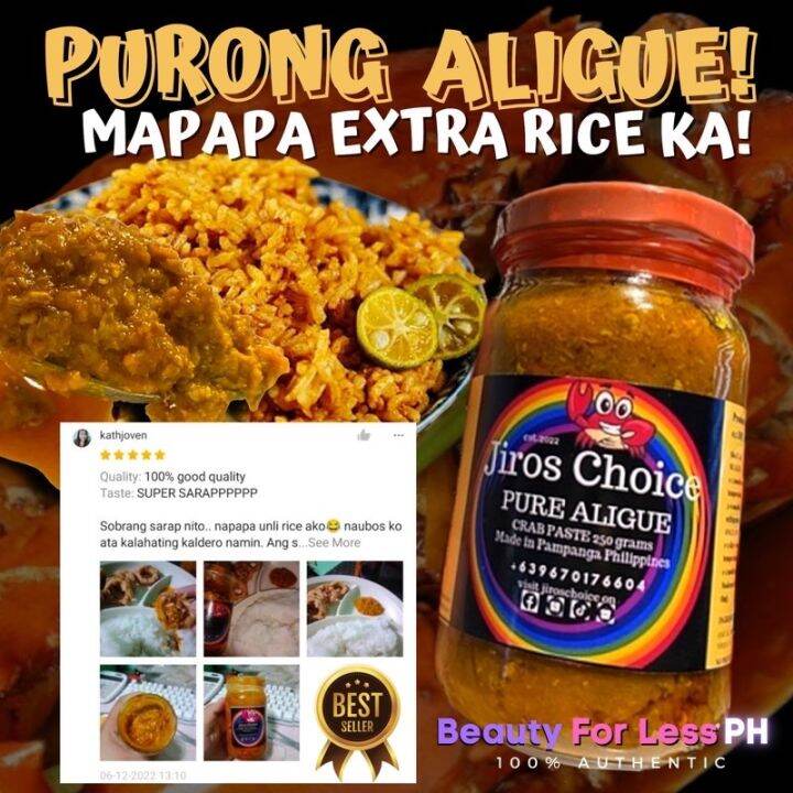 😍😋💯 Kapampangan Taba Ng Talangka 100% Pure Ready to Eat Special Crab ...