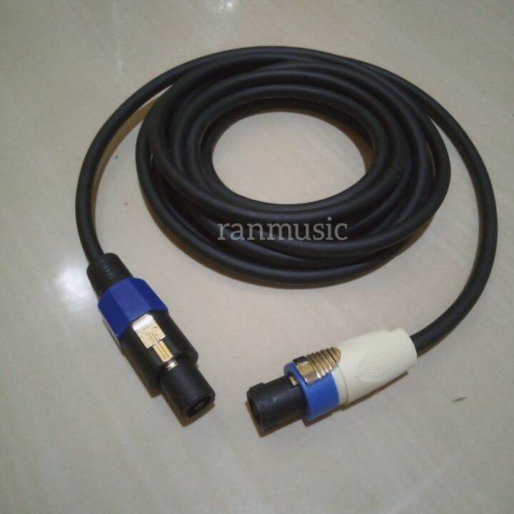 KABEL SPEAKER 2x1.5 JACK SPIKON KE SPIKON PJ 5 METER | Lazada Indonesia