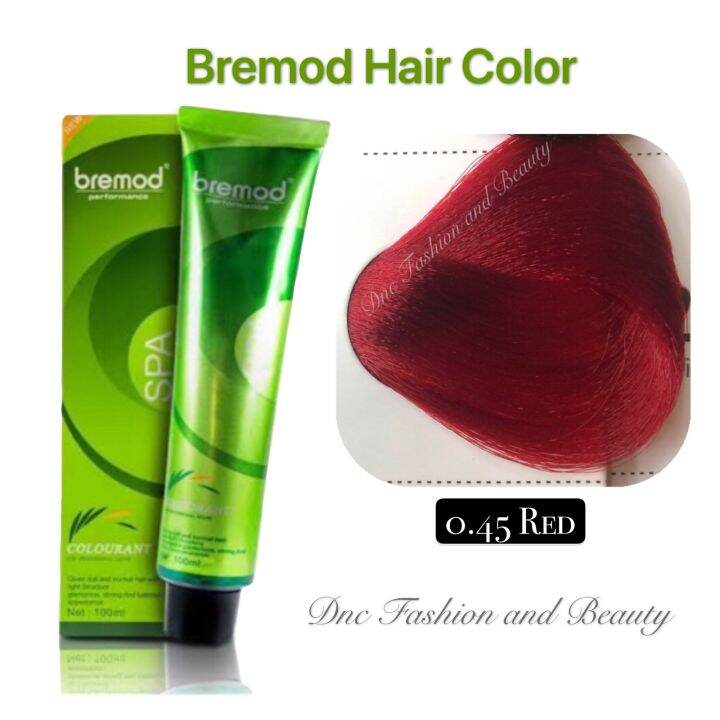 0.45 Red Bremod Hair Color | Lazada PH