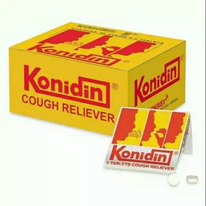 Konidin strip isi 4 tablet | Lazada Indonesia